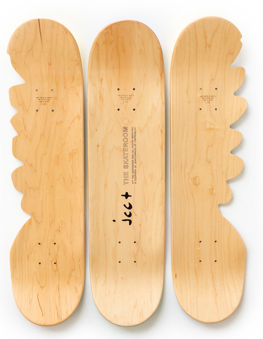 POP WING FLIP 2, JEAN-CHARLES DE CASTELBAJAC SKATEBOARD DECK – Banned ...