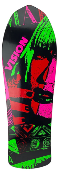 Vision "Double Take" Aggressor Double Pleasure Skateboard Deck - 10.25 ...
